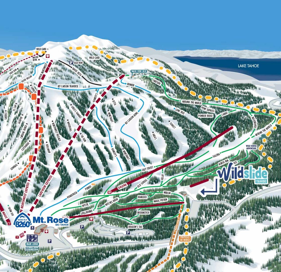 Snow Tubing In Tahoe | Wildslide Winter Park